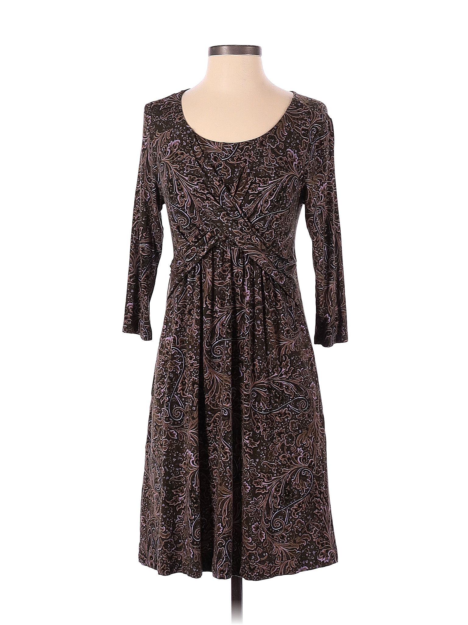 Soma Multi Color Green Casual Dress Size S - 72% off | thredUP