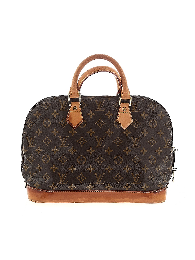 Louis Vuitton 100% Coated Canvas Color Block Colored Brown Vintage Alma One Size - 68% off | thredUP