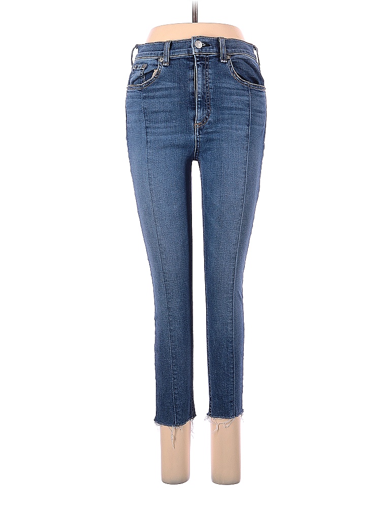 Rag & Bone/JEAN Solid Colored Blue Jeans 29 Waist - 85% off | thredUP