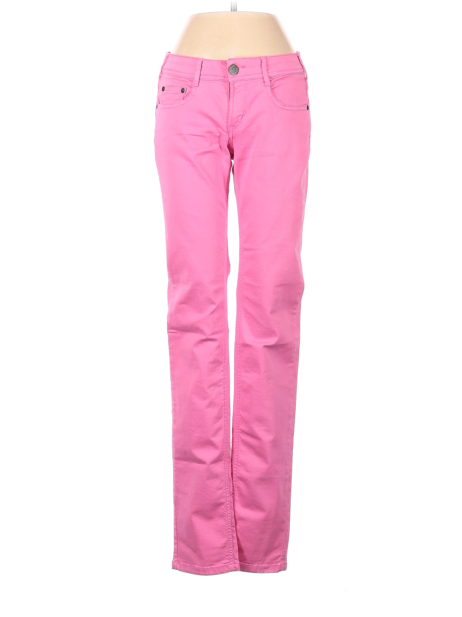 Cimarron Solid Colored Pink Jeans 28 Waist - 71% off | thredUP
