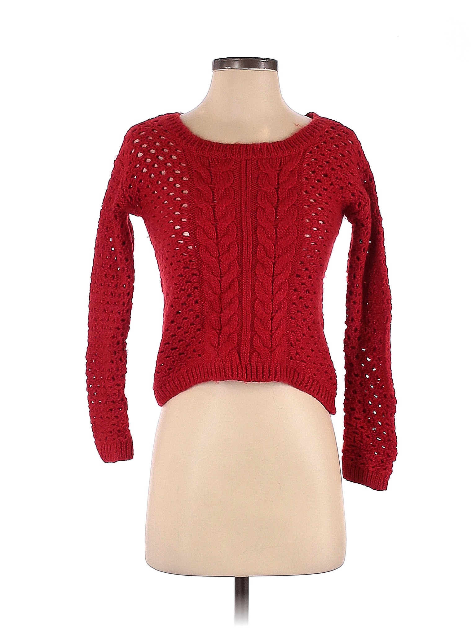 JCPenney Red Pullover Sweater Size S - 60% off | thredUP