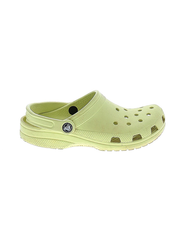 Crocs Solid Colored Yellow Mule/Clog Size 4 - 6 - 31% off | thredUP