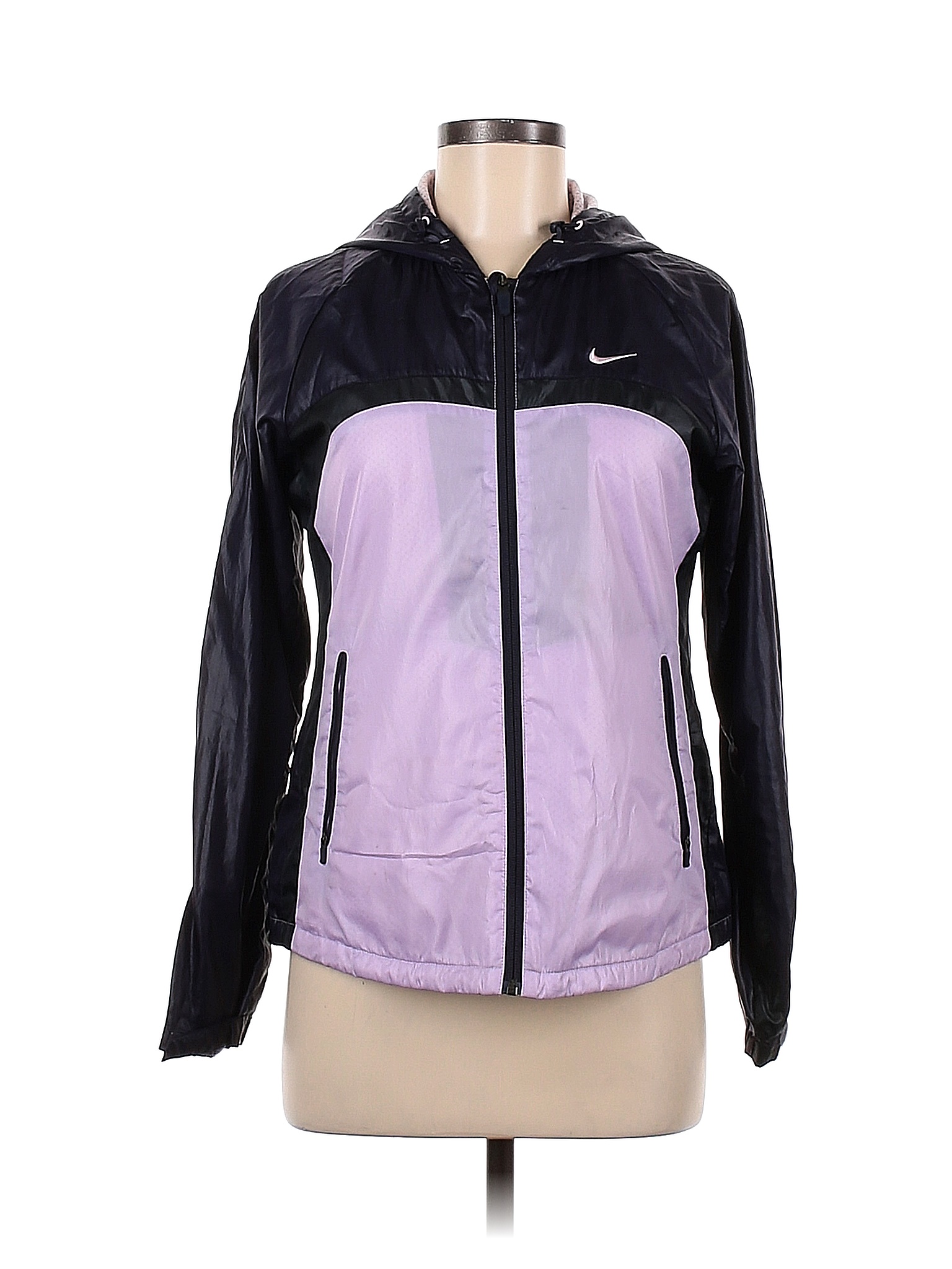 Nike 100% Polyester Purple Track Jacket Size M - 68% off | thredUP