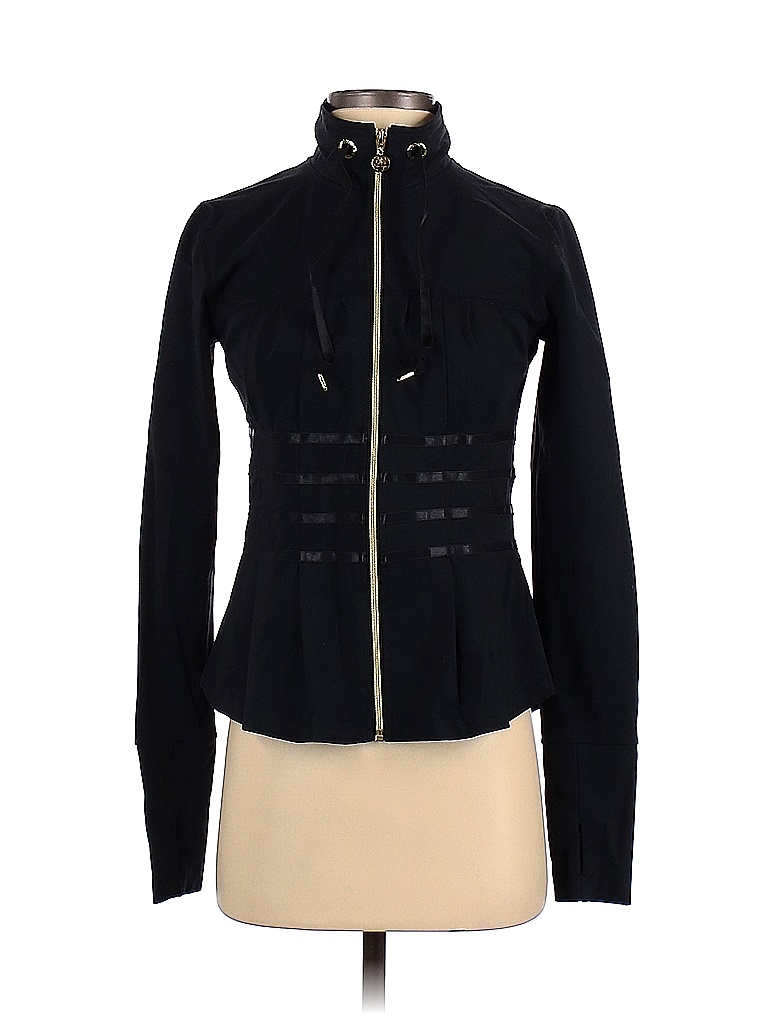Tsuya Solid Black Jacket Size S - 92% off | ThredUp