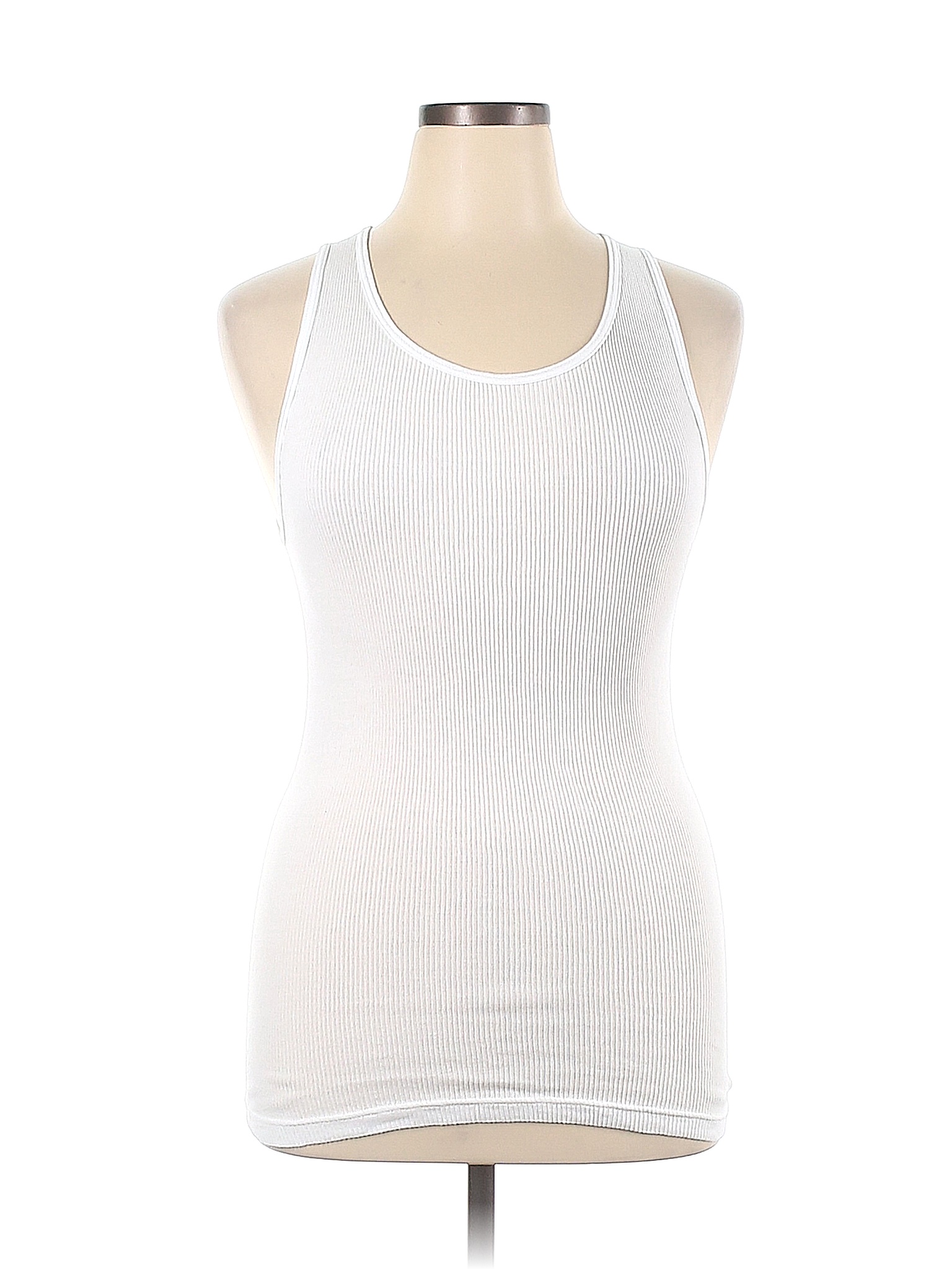 Gap Body 100% Cotton Solid White Tank Top Size XL - 56% off | thredUP