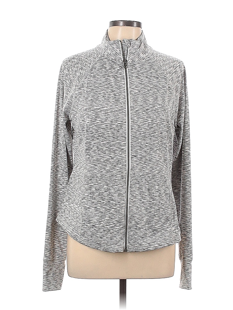 Fila Sport Gray Track Jacket Size L - 75% off | ThredUp