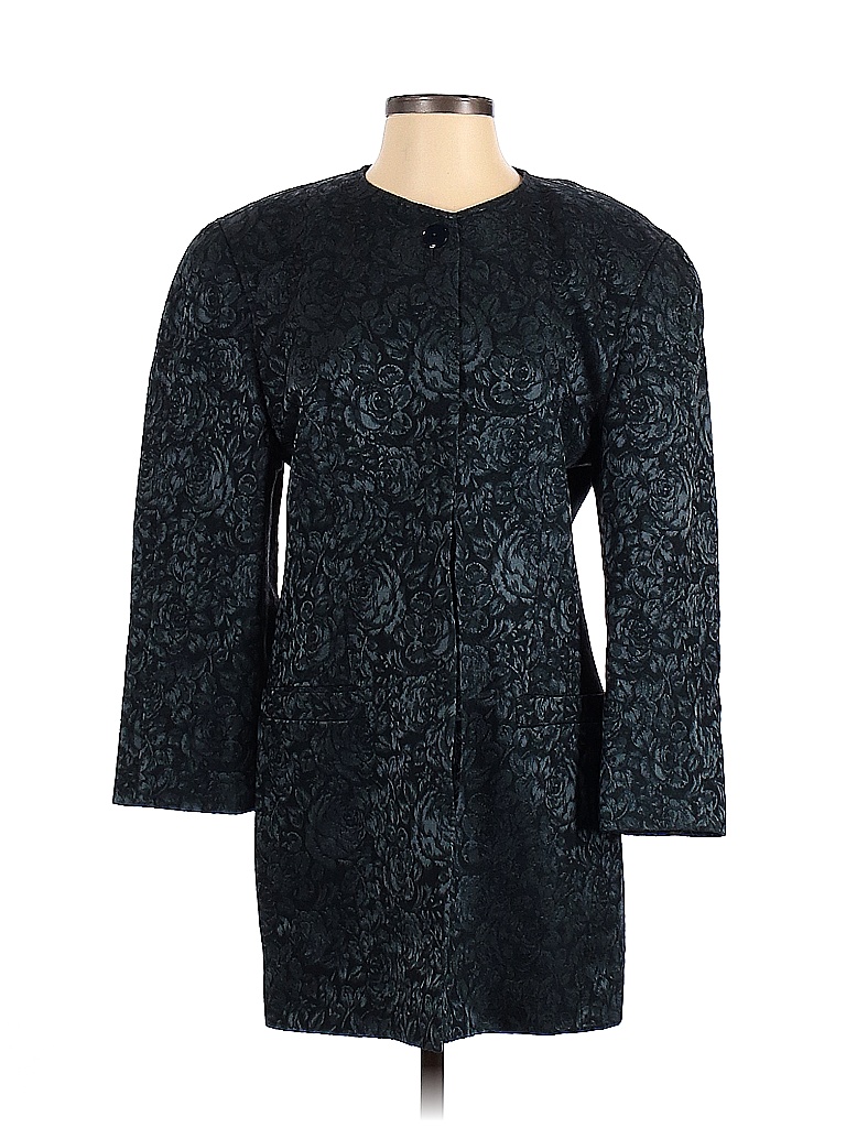 Escada Teal Blue Wool Blazer Size 36 (EU) - 88% off | thredUP