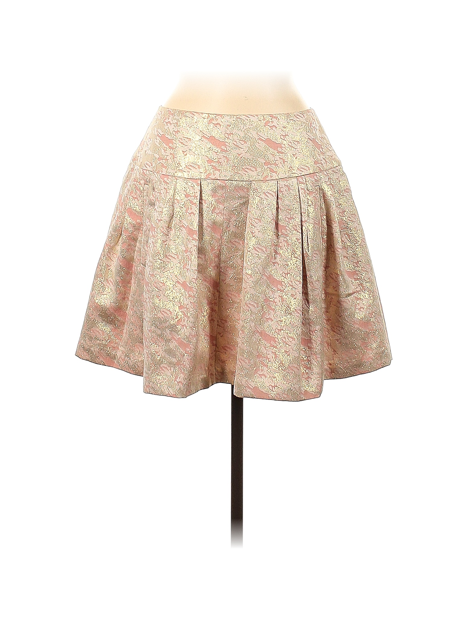 Moulinette Soeurs Jacquard Tortoise Floral Motif Acid Wash Print Damask