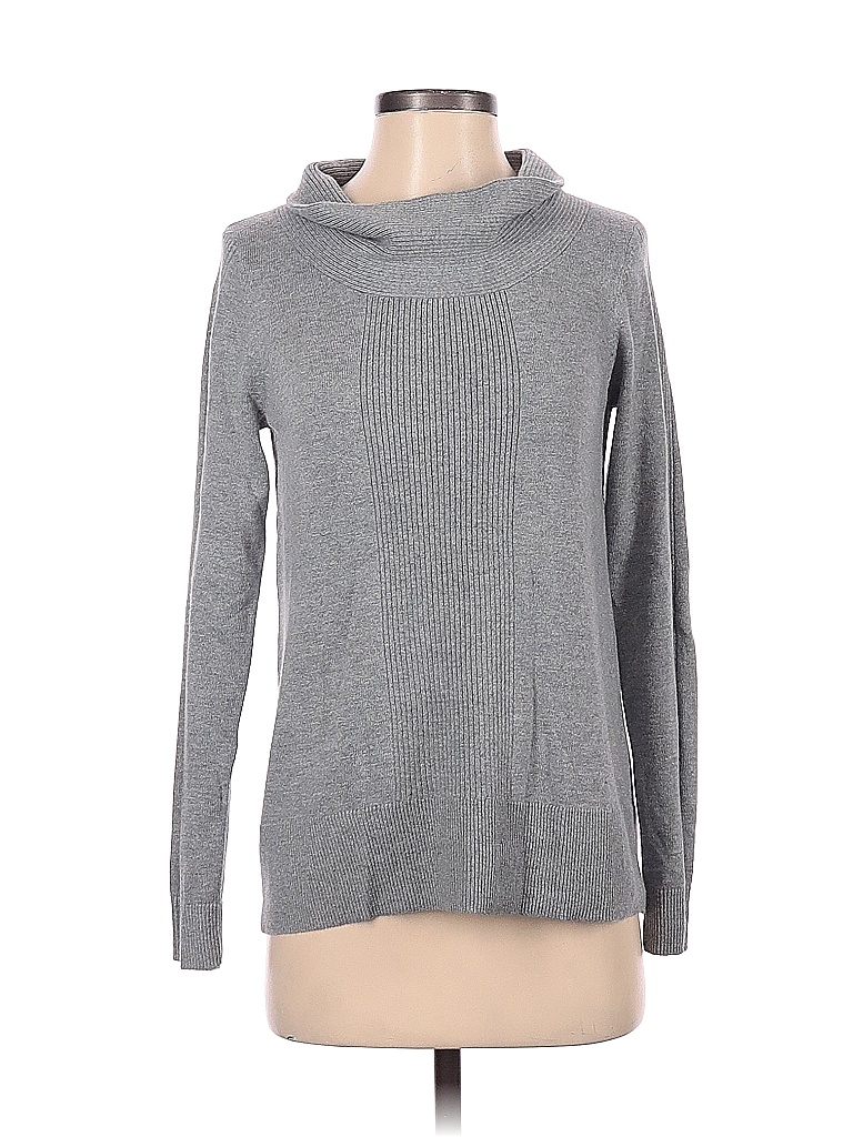 Chico's Color Block Solid Gray Pullover Sweater Size XS (00) - 76% off ...