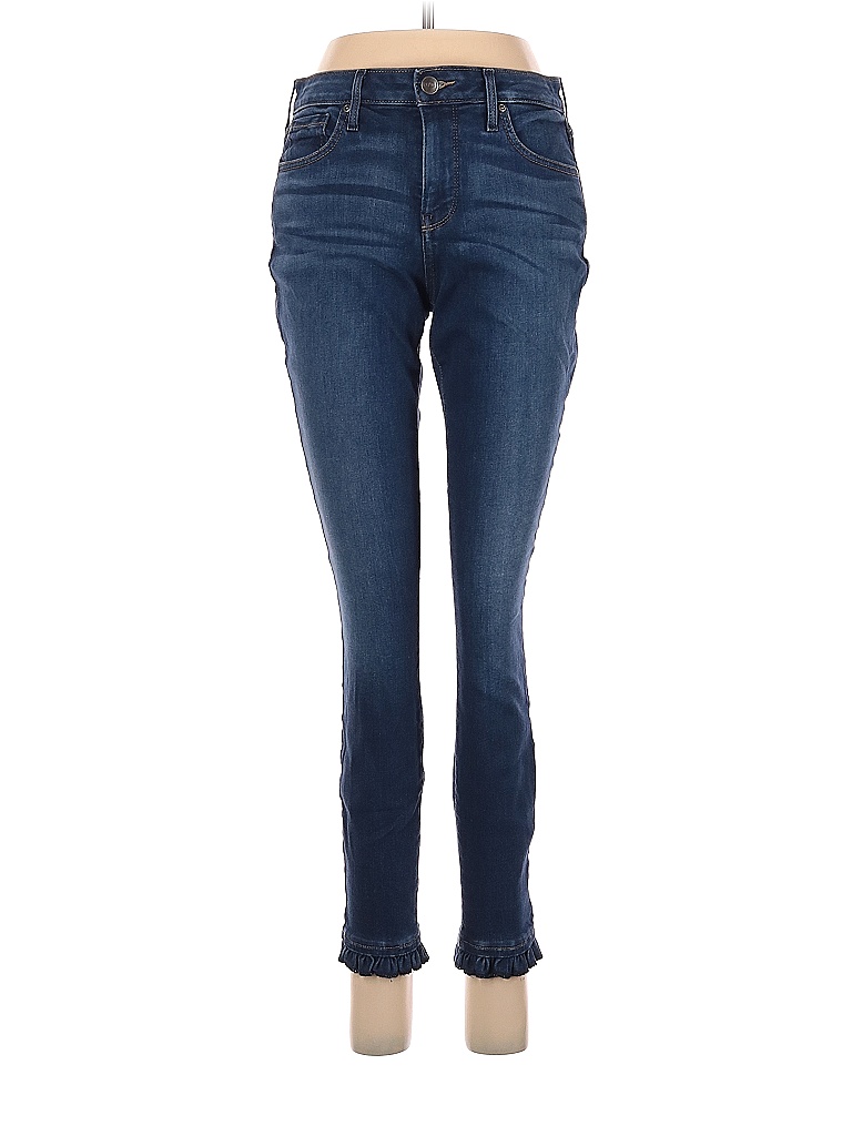 NYDJ Solid Blue Jeans Size 4 - 81% off | thredUP