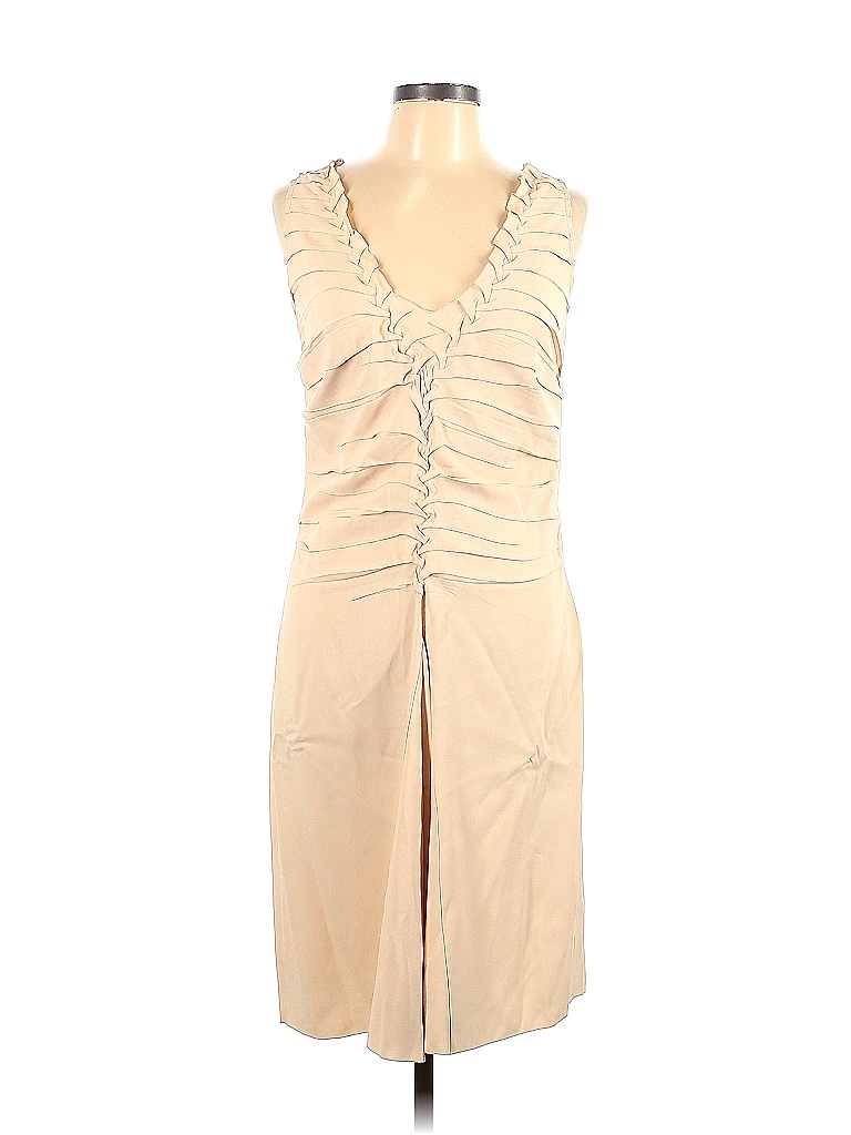 Prada Solid Colored Ivory Cocktail Dress Size 46 (IT) - 85% off | thredUP