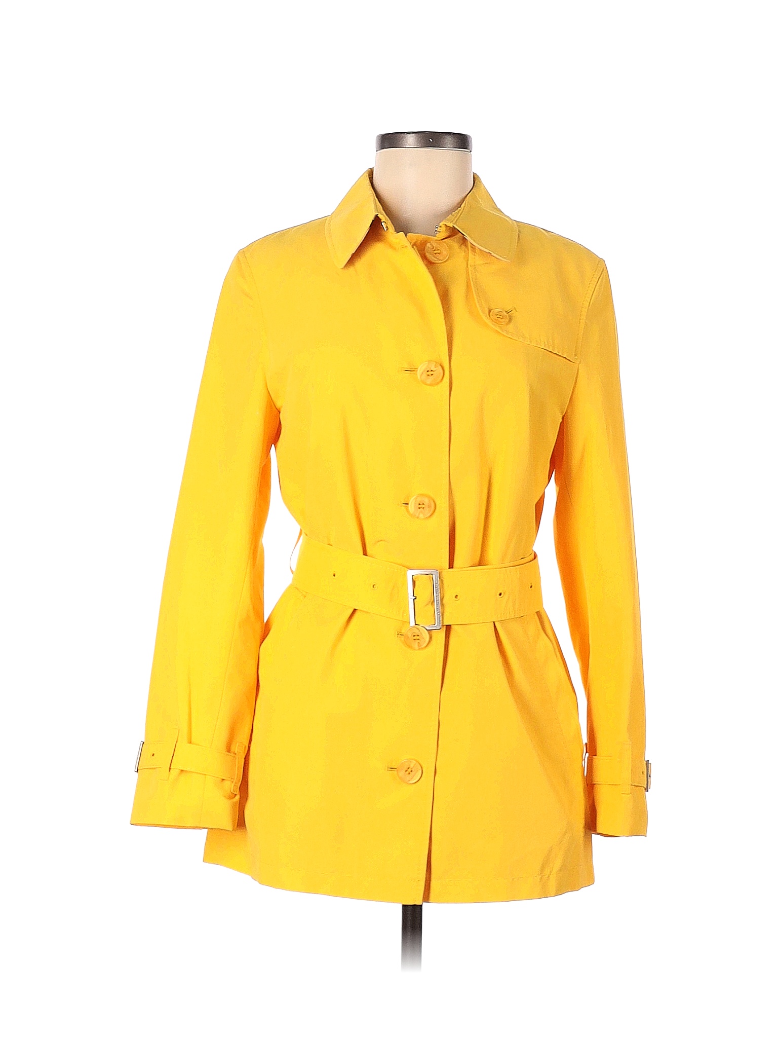 Burberry Solid Colored Yellow Jacket One Size - 71% off | thredUP