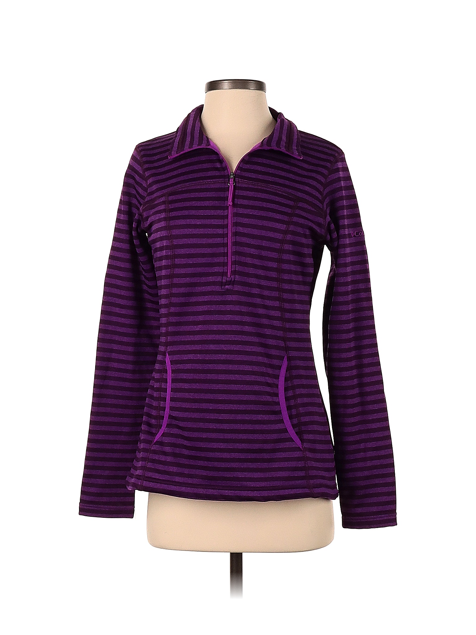 Columbia 100% Polyester Purple Track Jacket Size XS - 83% off | thredUP