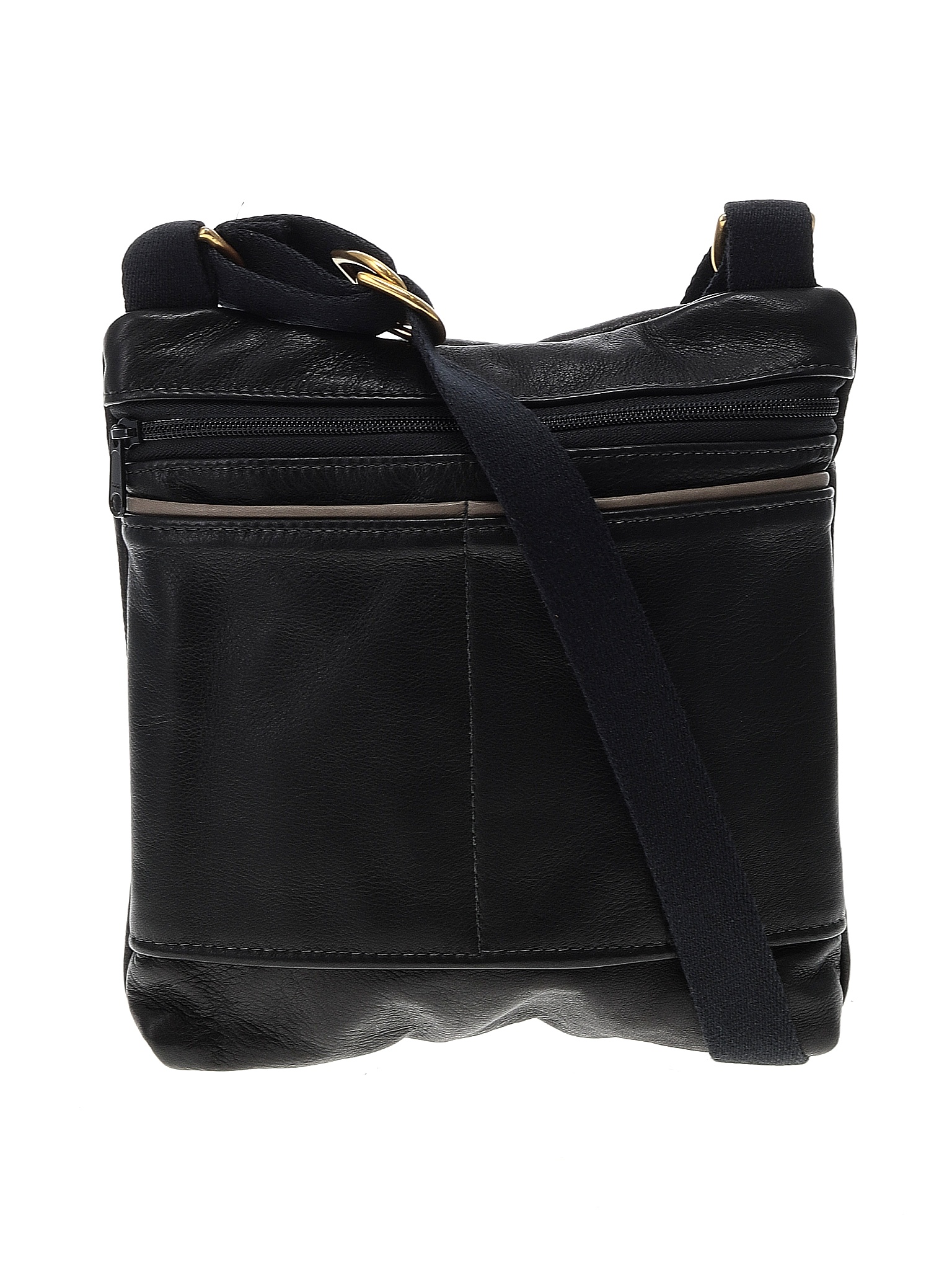 Assorted Brands Solid Black Crossbody Bag One Size - 60% off | thredUP