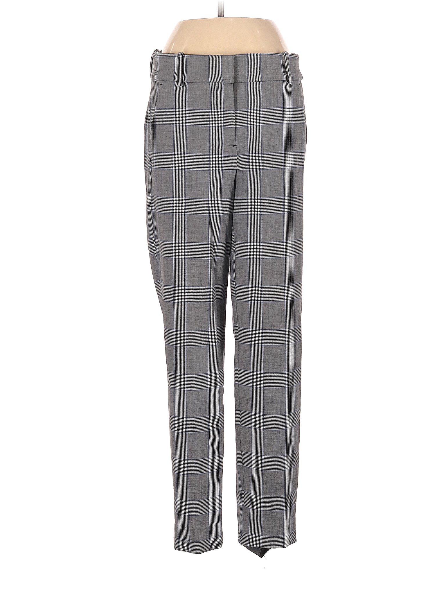 J.Crew 365 Plaid Multi Color Gray Dress Pants Size 0 - 78% off | thredUP
