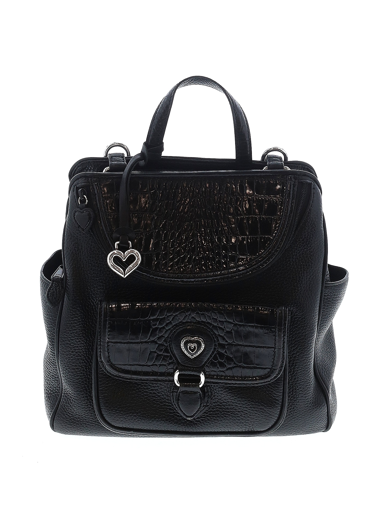 Brighton 100% Leather Black Leather Backpack One Size - 67% off | thredUP