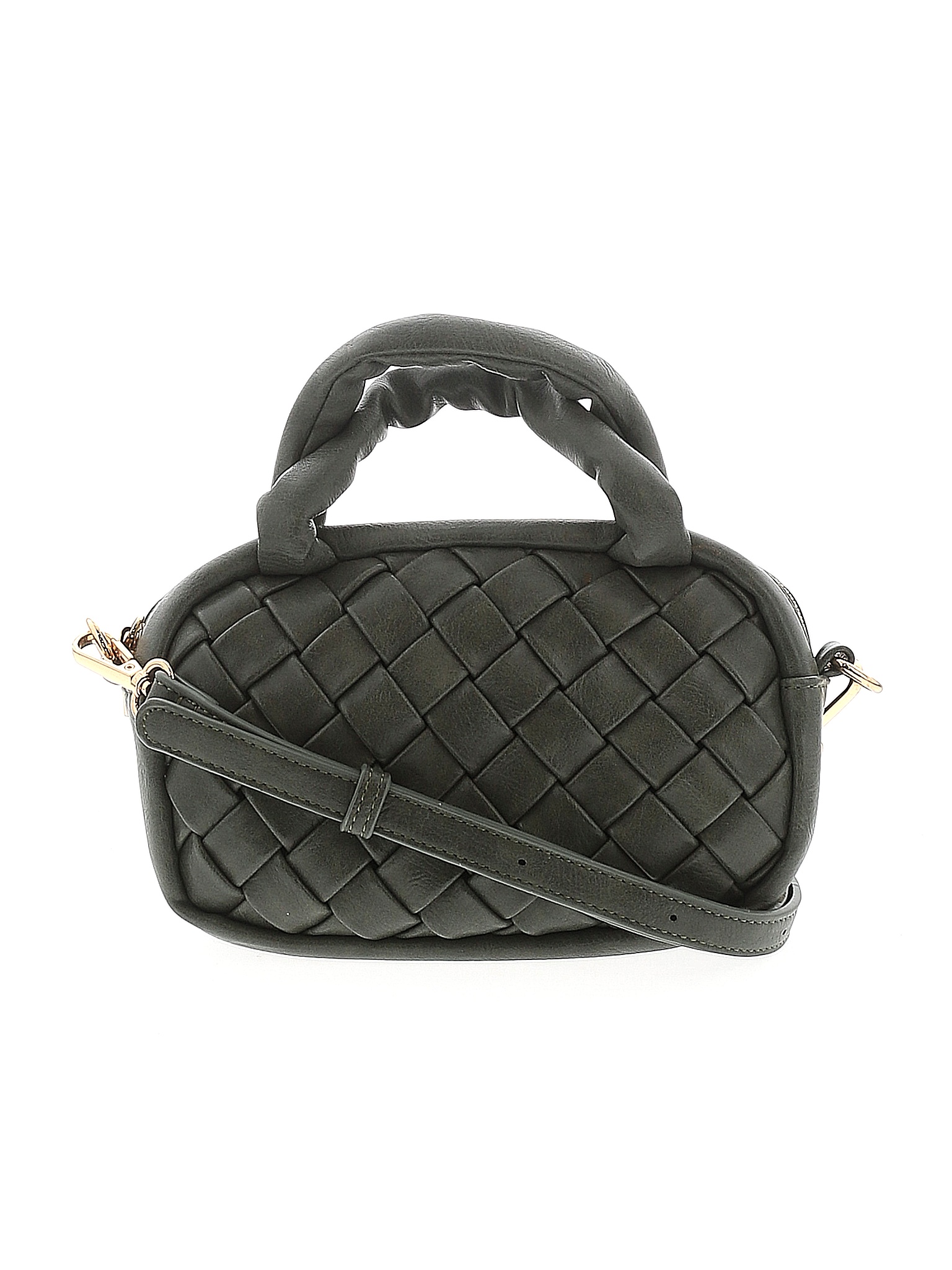 Urban Expressions 100% Polyurethane Solid Green Satchel One Size - 70% ...