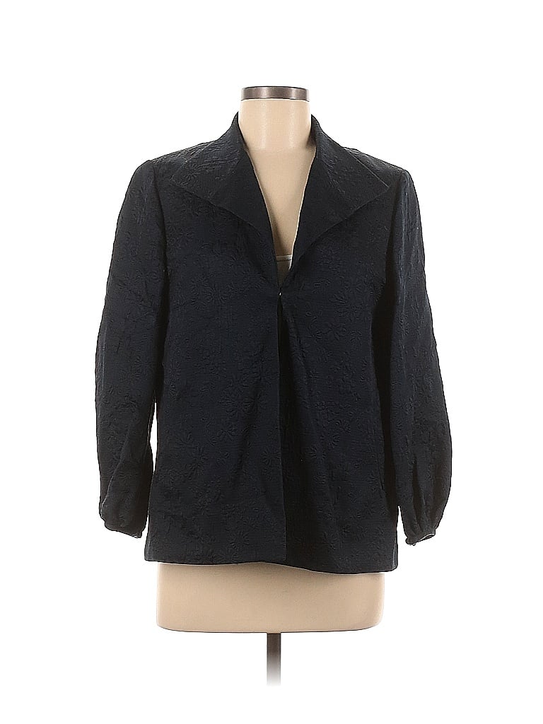 Dana Buchman Solid Blue Jacket Size 8 - 76% off | thredUP