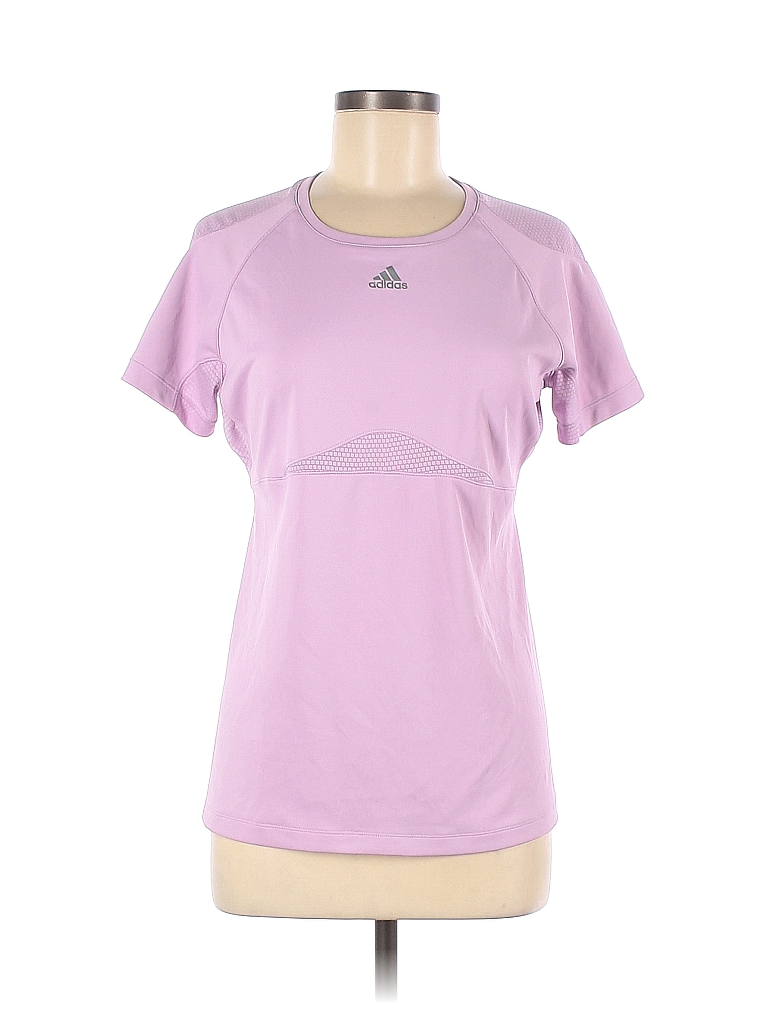 Adidas 100% Polyester Purple Active T-Shirt Size M - 82% off | thredUP