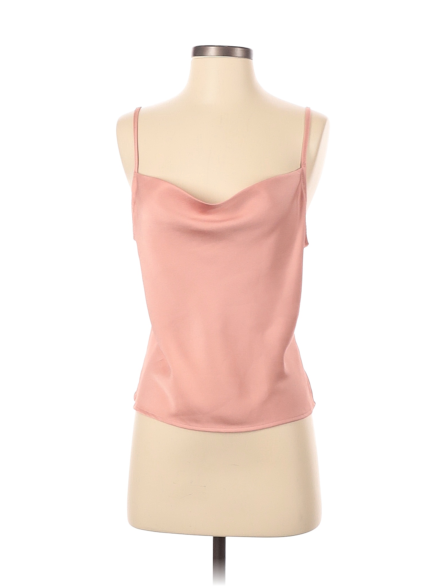 Lottie Moss 100 Polyester Colored Pink Sleeveless Blouse Size S 44