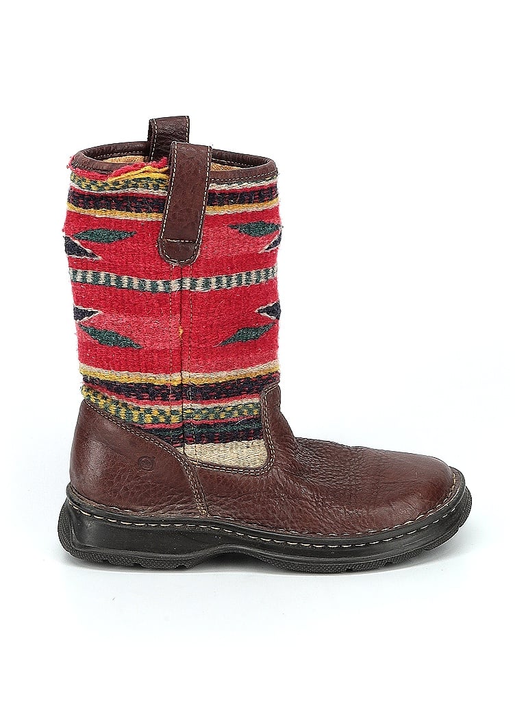 Born Aztec Or Tribal Print Multi Color Brown Boots Size 7 - 60% off ...