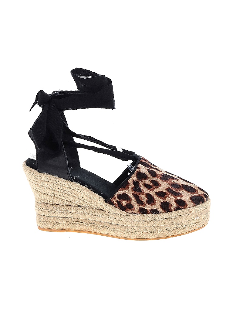 Tory Burch Animal Print Leopard Print Brown Wedges Size 8 1/2 - 77% off ...