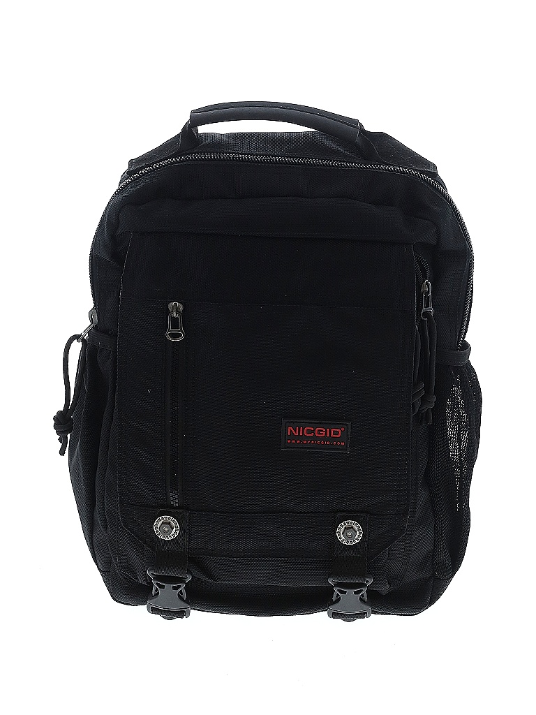 Assorted Brands Solid Black Backpack One Size - 19% off | thredUP