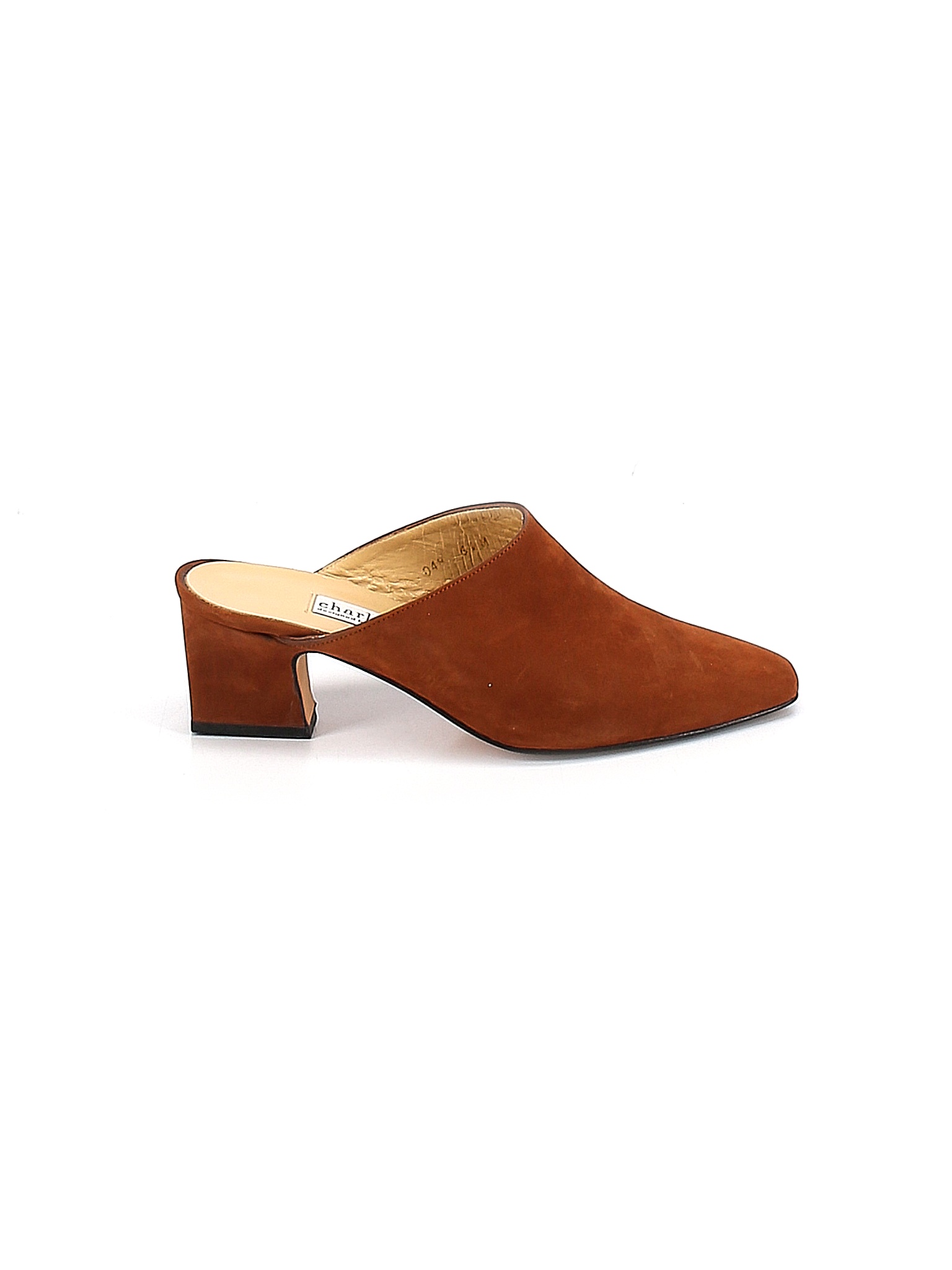 Charles David Solid Colored Brown Mule/Clog Size 6 1/2 - 74% off | thredUP