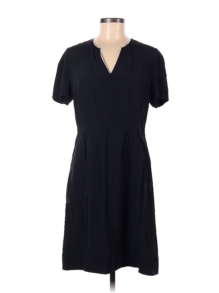 MARNI 100% Viscose Solid Black Casual Dress Size 42 (IT) - 70% off ...