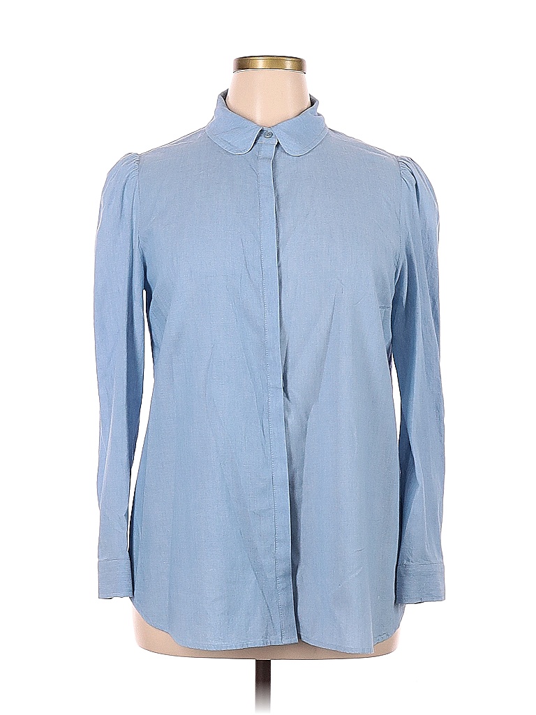 Tuckernuck 100% Cotton Blue Long Sleeve Button-Down Shirt Size XL - 82% off | thredUP