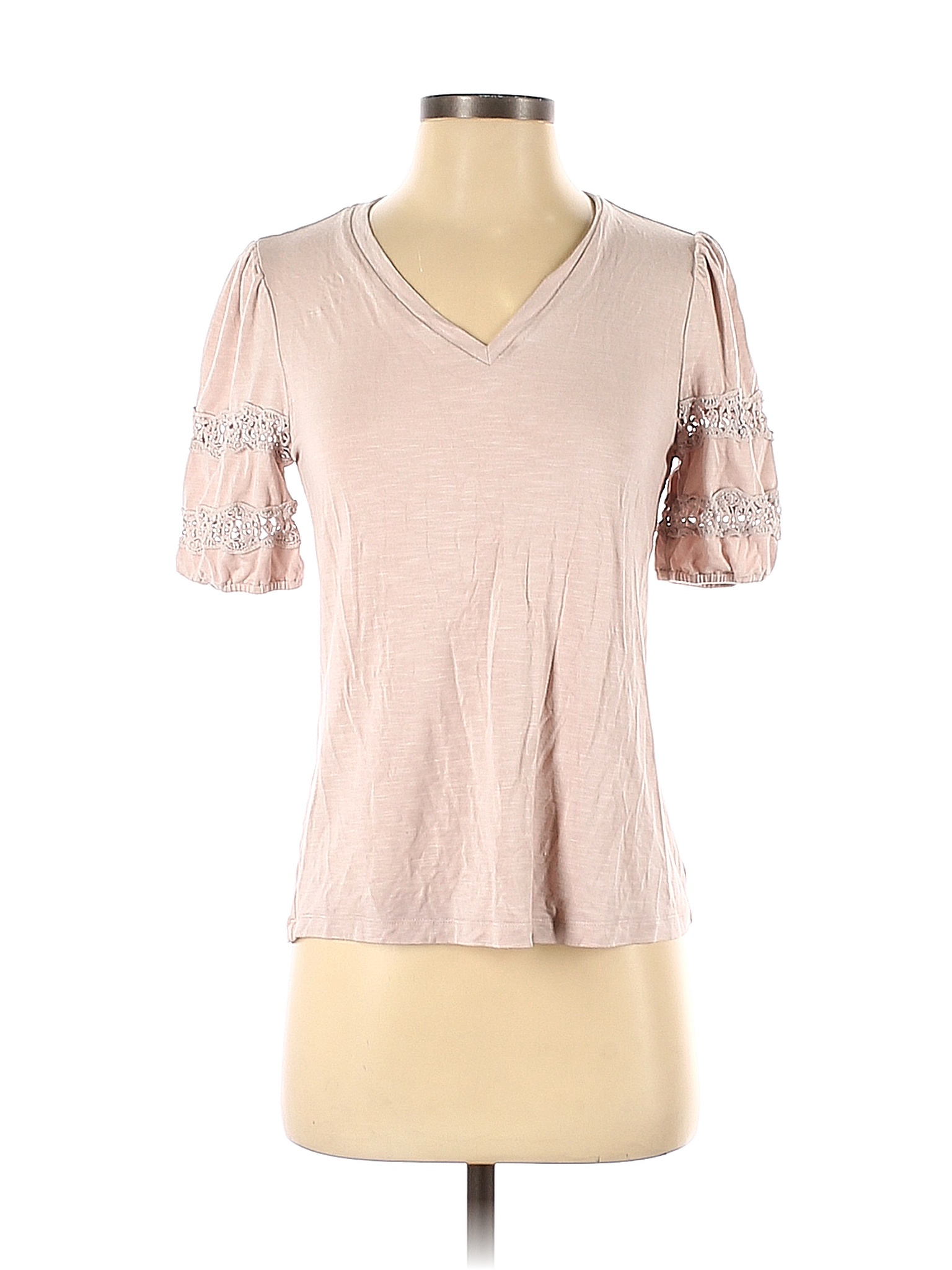 Daniel Rainn Pink Short Sleeve Top Size Xs 80 Off Thredup