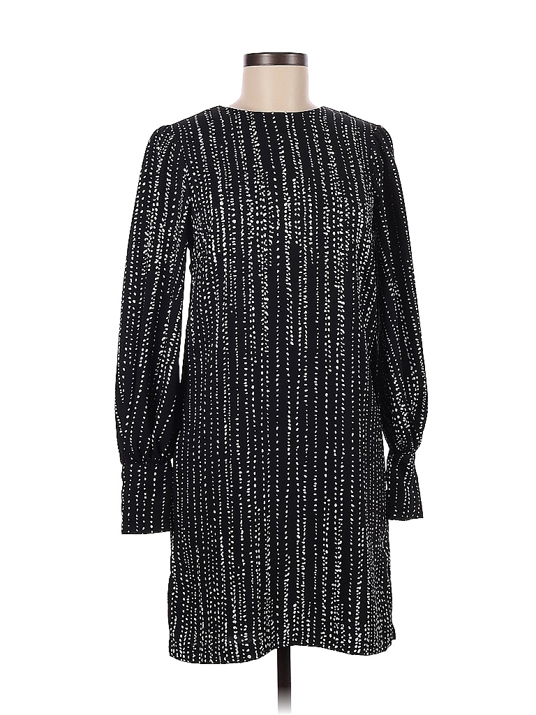 H&M 100% Polyester Black Casual Dress Size 4 - 56% off | thredUP