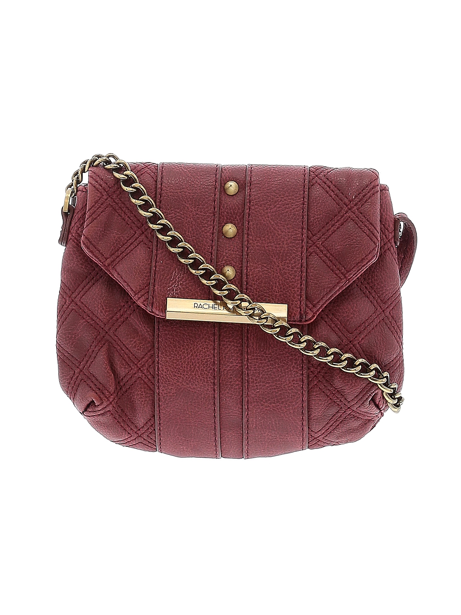 RACHEL Rachel Roy 100% Synthetic Solid Colored Red Crossbody Bag One ...