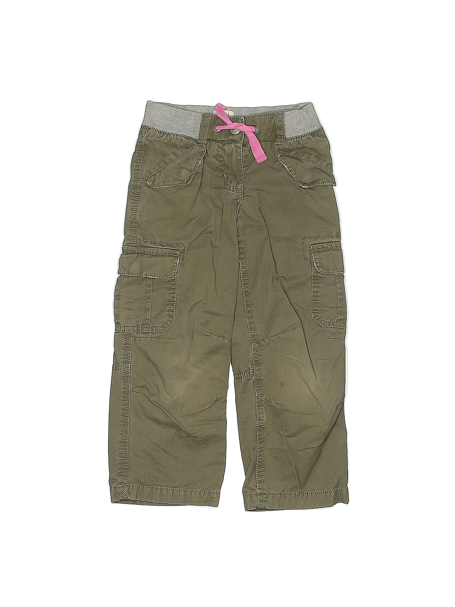Mini Boden 100% Cotton Solid Colored Green Cargo Pants Size 5 - 56% off ...