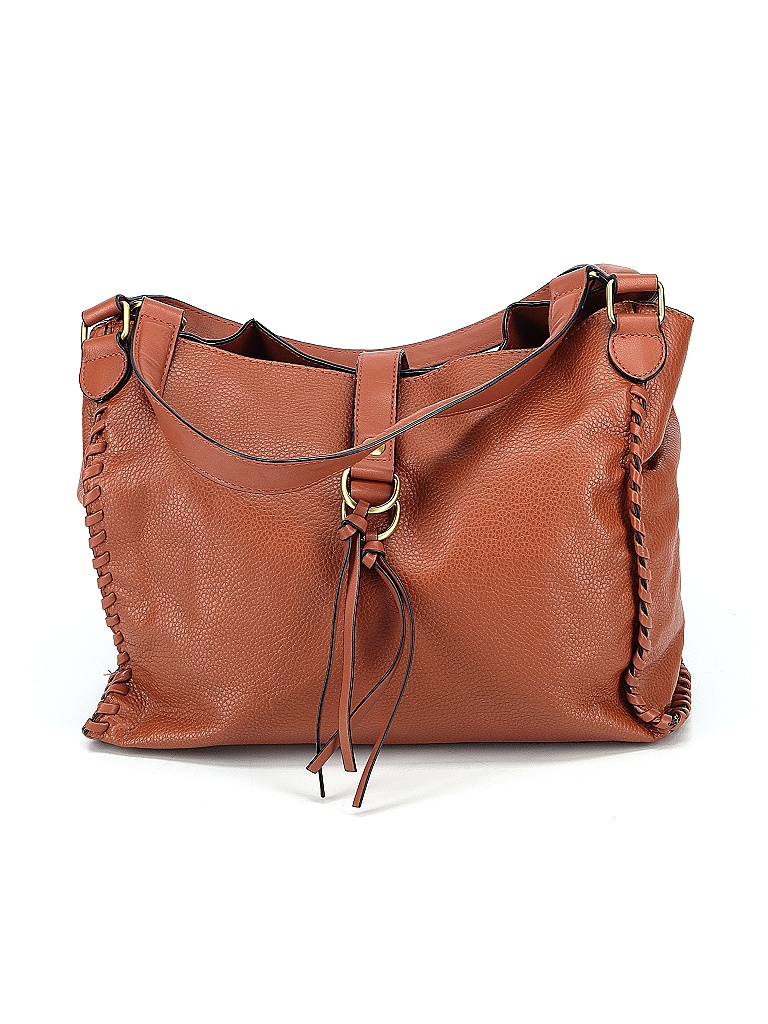 Libby Edelman 100% Polyurethane Solid Colored Tan Satchel One Size - 66 ...