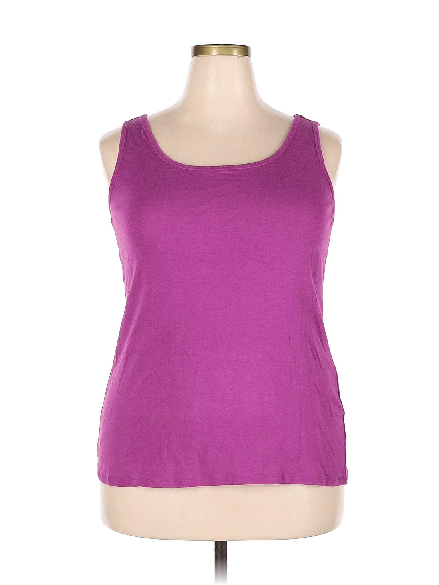 Cato Colored Purple Tank Top Size 18 (Plus) - 37% off | thredUP