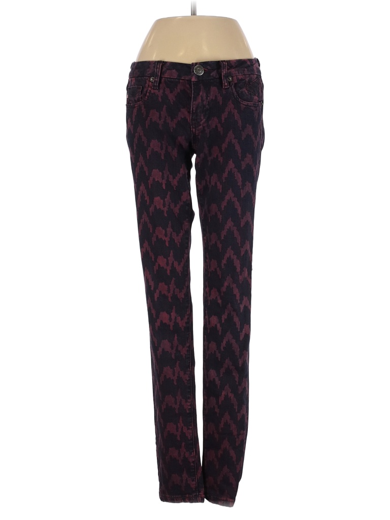 Vigoss Studio Chevron-herringbone Chevron Blue Jeans 24 Waist - 82% off ...