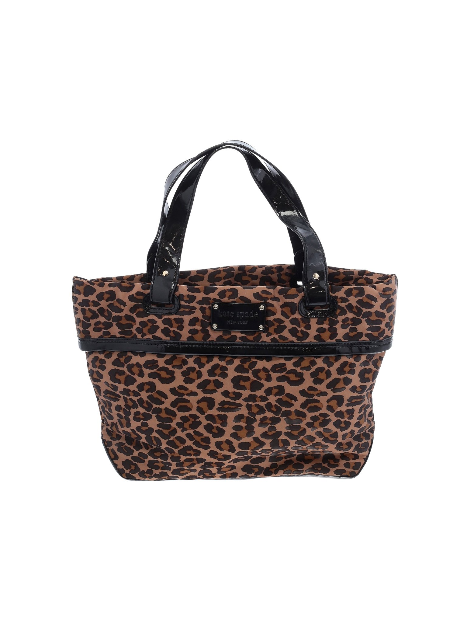Kate Spade New York Animal Print Leopard Print Multi Color Brown Tote ...