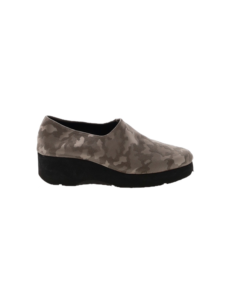 Thierry Rabotin Camo Gray Tan Wedges Size 37.5 (EU) - 80% off | thredUP