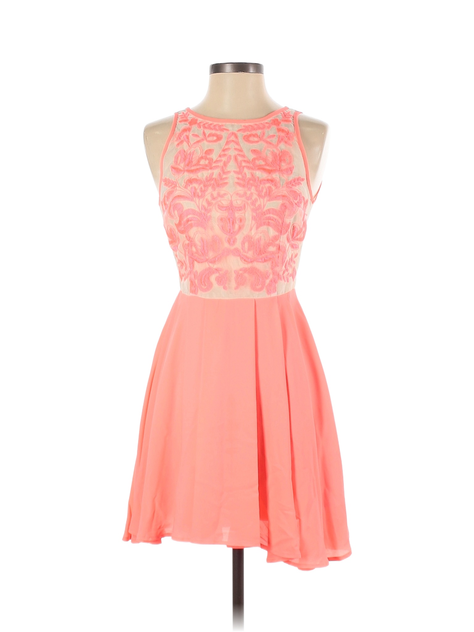 Keepsake 100 Polyester Pink Cocktail Dress Size S 85 Off Thredup
