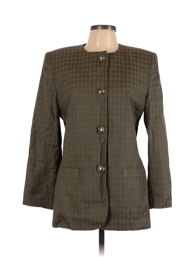 Casual Corner Green Jacket Size 12 - 67% off | thredUP