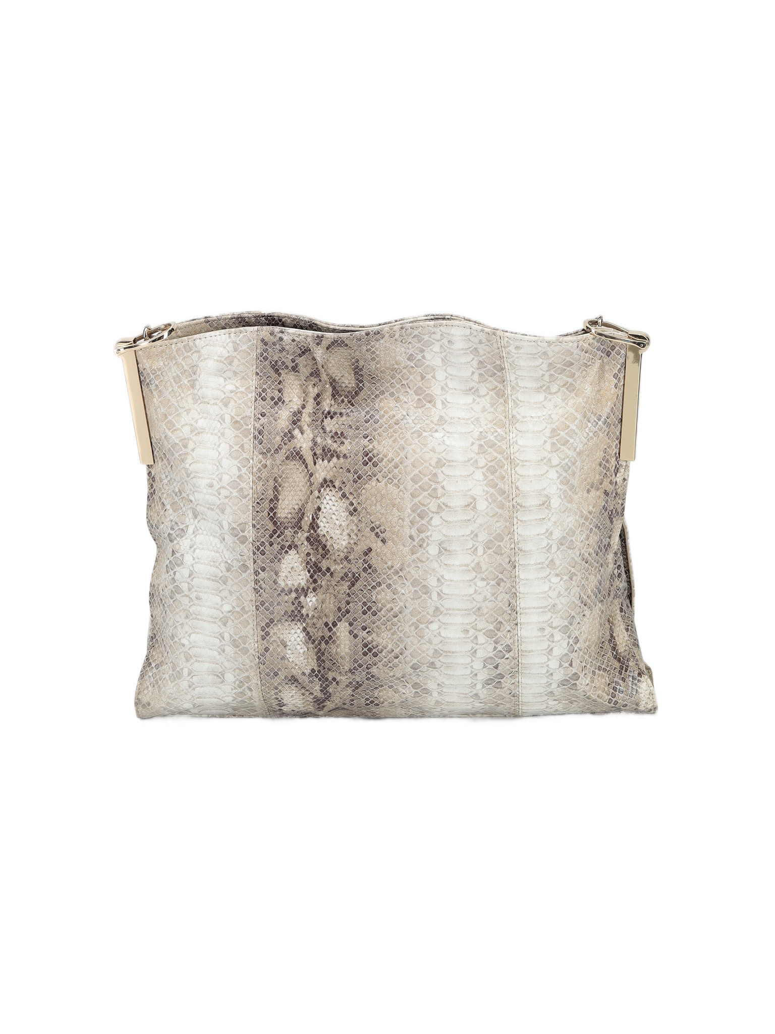 Ivanka Trump Animal Print Snake Print Multi Color Tan Shoulder Bag One ...