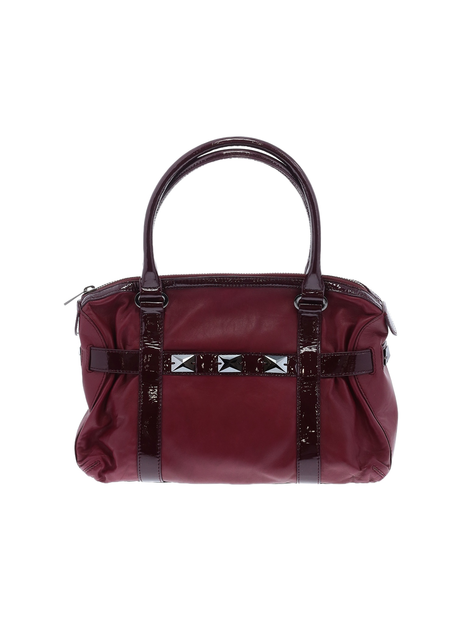 Botkier Solid Burgundy Satchel One Size - 80% off | ThredUp