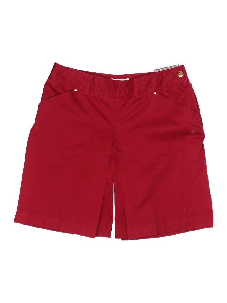 A Line Solid Colored Red Shorts Size 8 - 30% off | thredUP