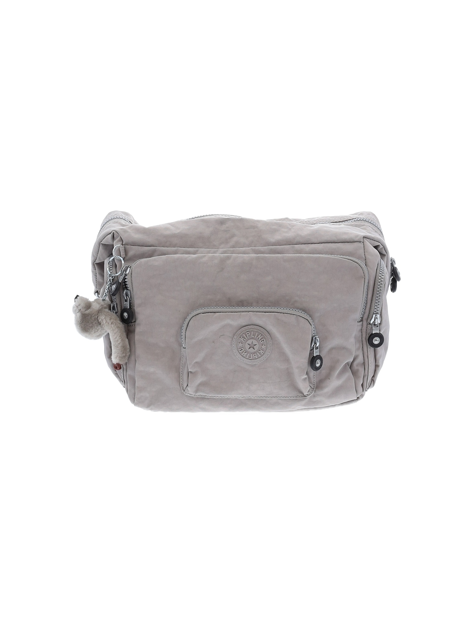 Kipling Solid Gray Crossbody Bag One Size - 64% off | thredUP