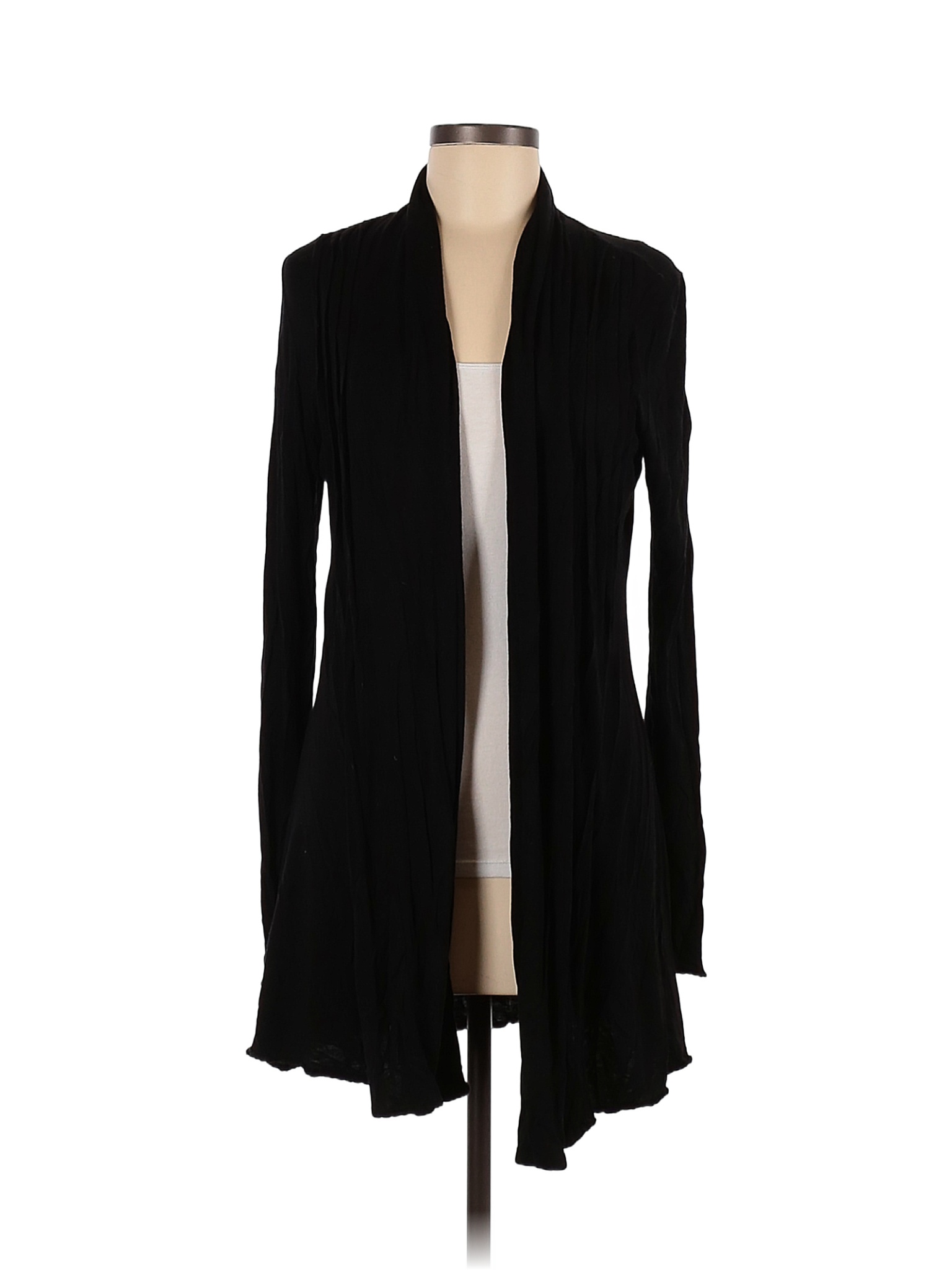 Kische Color Block Solid Black Cardigan Size M - 78% off | thredUP
