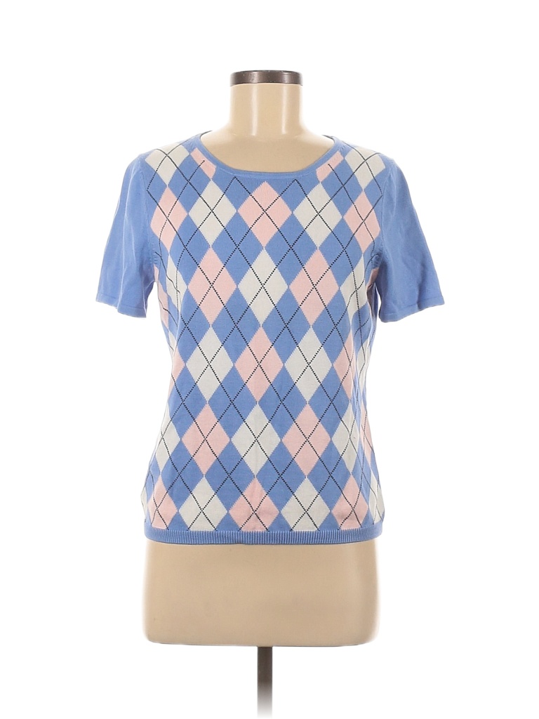 Brooks Brothers 346 100% Cotton Checkered-gingham Color Block Blue ...
