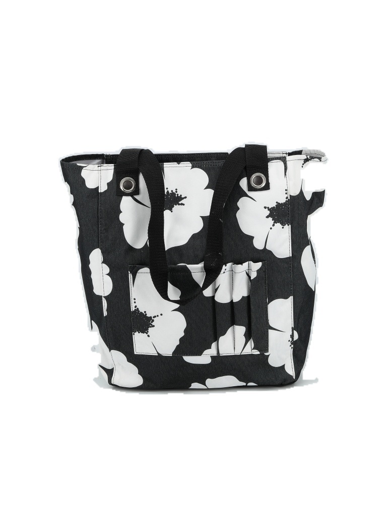 Thirty-One Graphic Multi Color Black Tote One Size - 59% off | thredUP