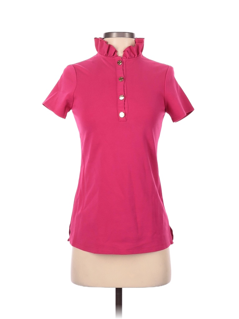 Elizabeth Mckay Pink Short Sleeve Top Size Xs 88 Off Thredup