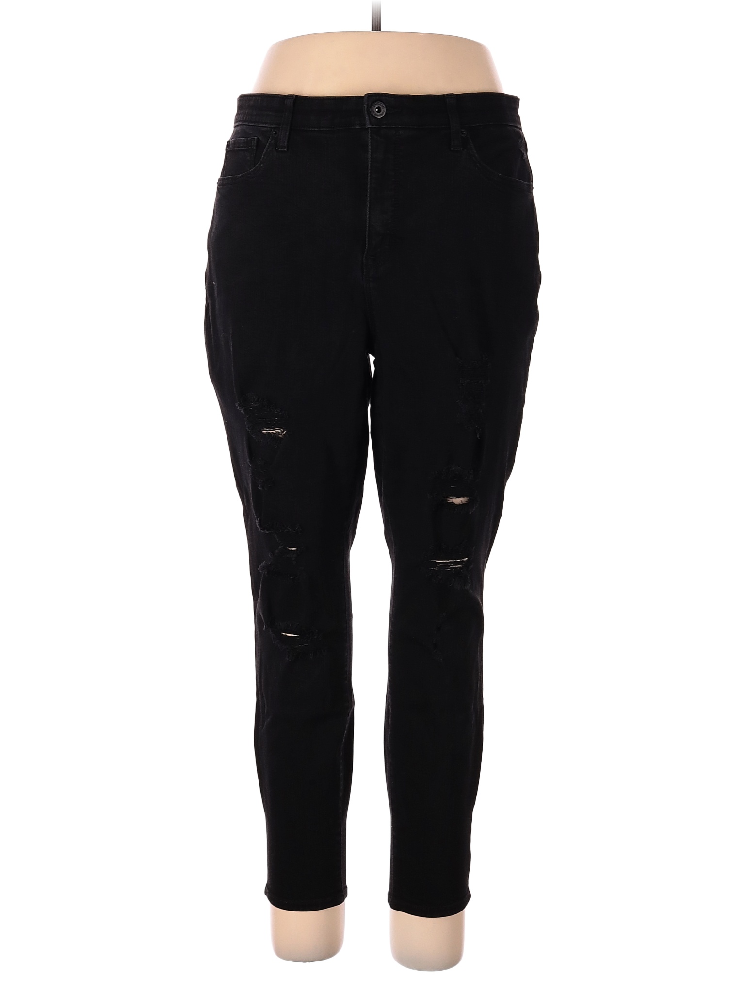 Torrid Solid Black Jeans Size 20 (Plus) - 59% off | thredUP